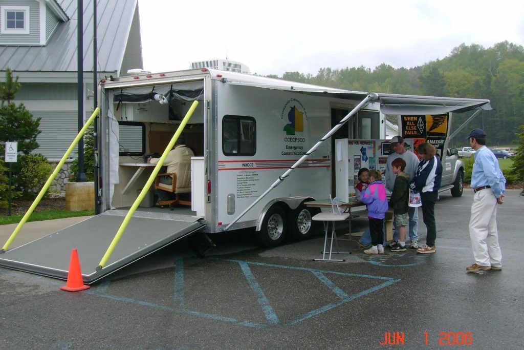 » CCECPSCO Communications Trailer